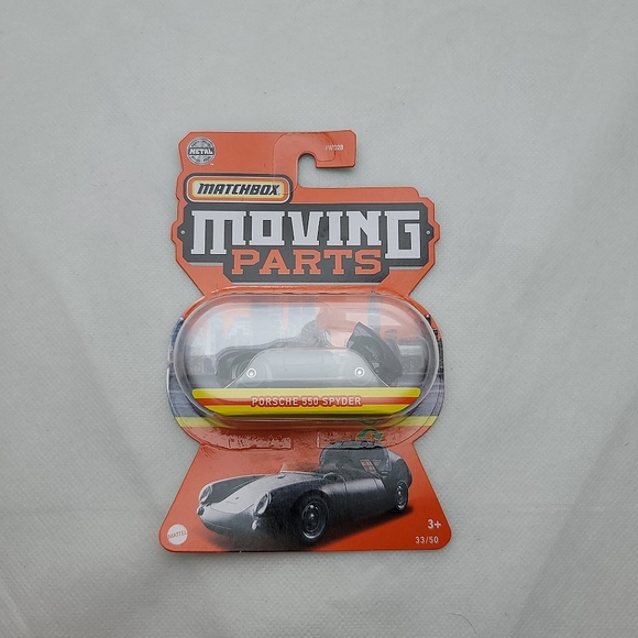 Mattel | Toys | Matchbox Moving Parts Porsche 55 Spyder | Poshmark